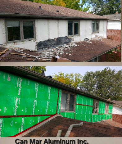Local Eavestrough Services | Can Mar Aluminum Inc.
